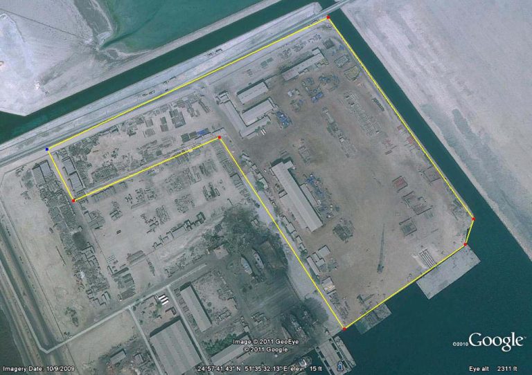 Messaied Marine Fabrication Yard map - Qcon