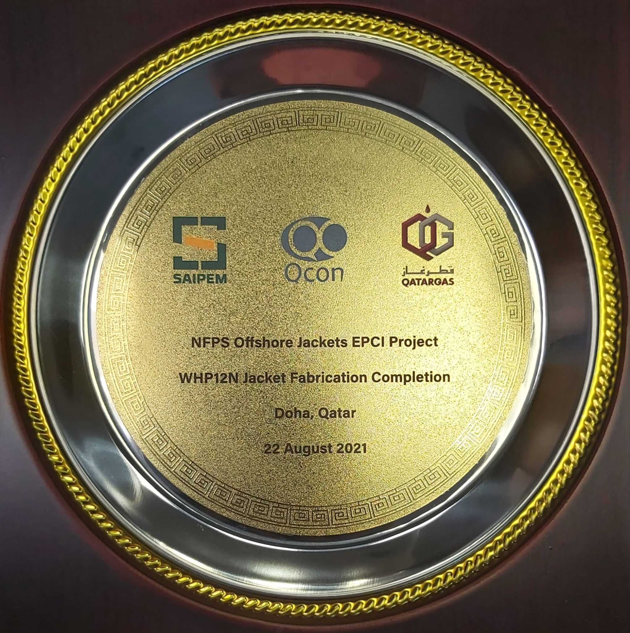 Qcon Completes NFPS WHP12N Jacket Fabrication - Qcon