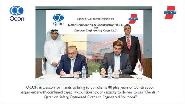 Qcon and Descon Signs Cooperation Agreement - Qcon