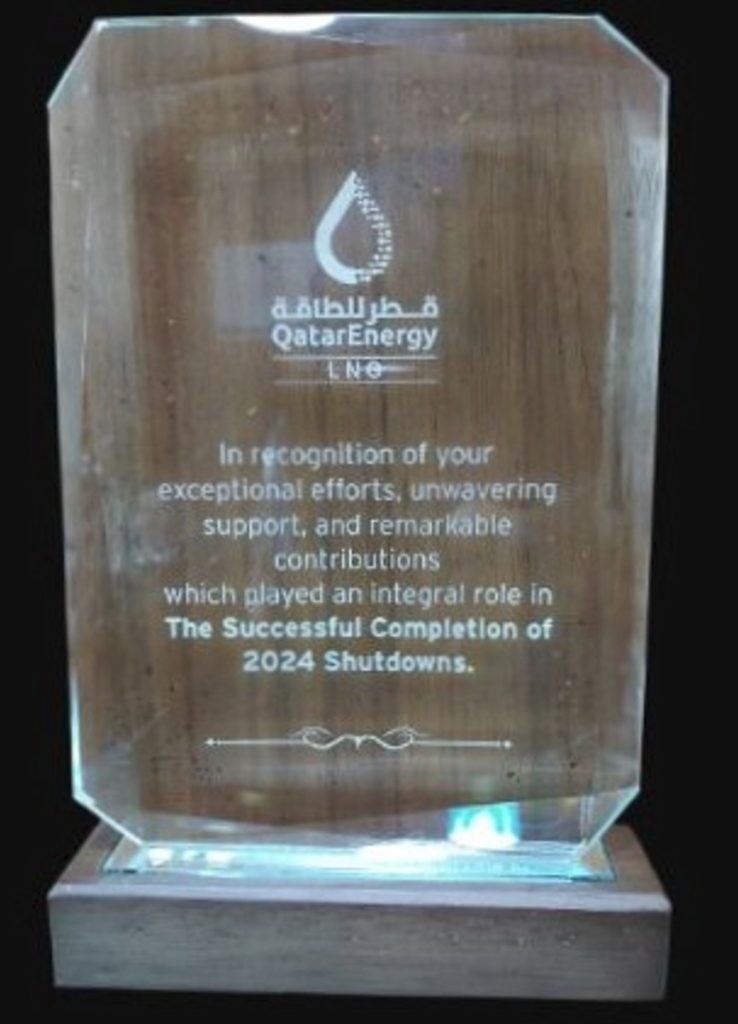 QatarEnergy LNG Appreciation for the successful completion of 2024 Shutdowns - Qcon